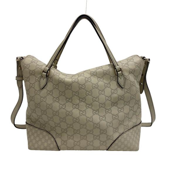 Gucci | Bags | Gucci Striped Gg 2way Tan Handbag | Poshmark